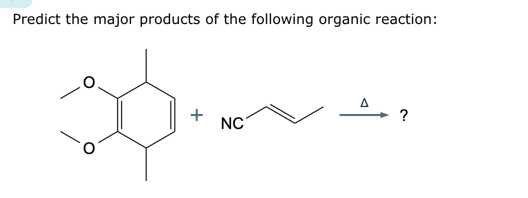 Solved Predict the major products of the following organic | Chegg.com Solved Predict the major products of the following organic | Chegg.com