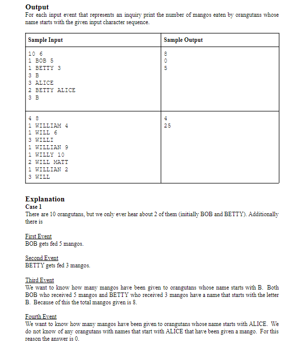 Objective Give practice with Tries in C. Story The | Chegg.com