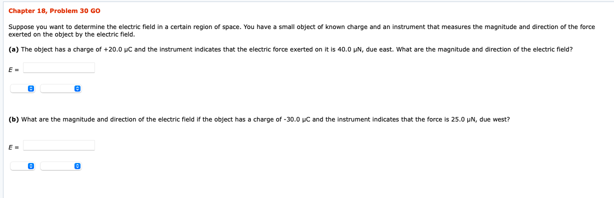 Solved Chapter 18, Problem 30 GO Suppose you want to | Chegg.com