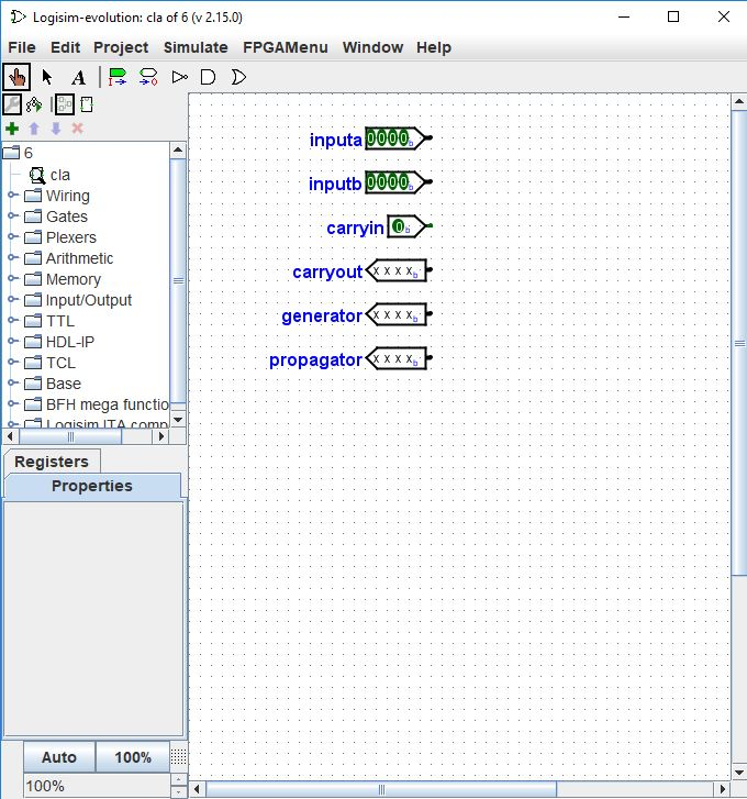 Solved MUST use Logisim or hand draw the circuit with the | Chegg.com