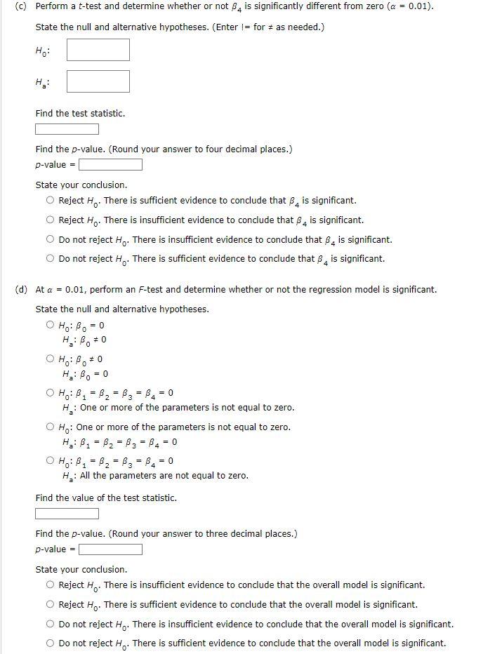Solved ANOVA (a) Compute the multiple coefficient of | Chegg.com