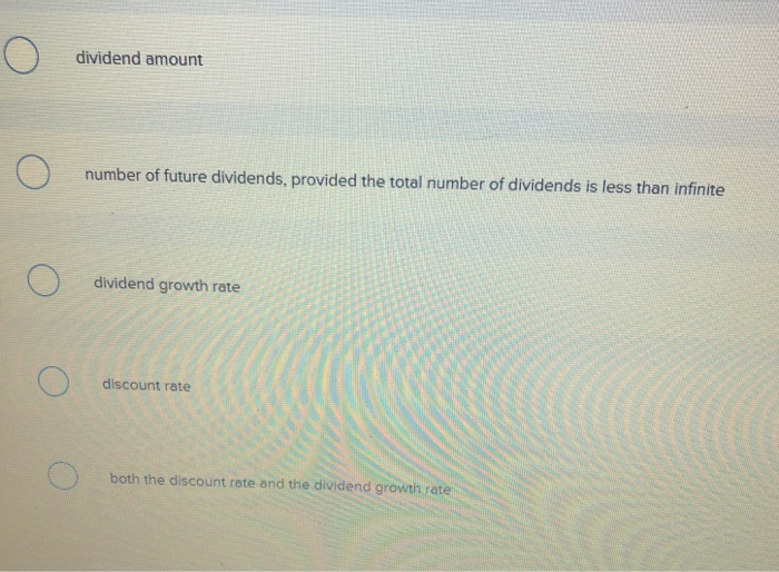 Solved n accordance with the dividend growth model, a | Chegg.com