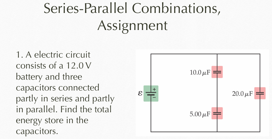 Solved Series Parallel Combinations Assignment 1 ﻿a