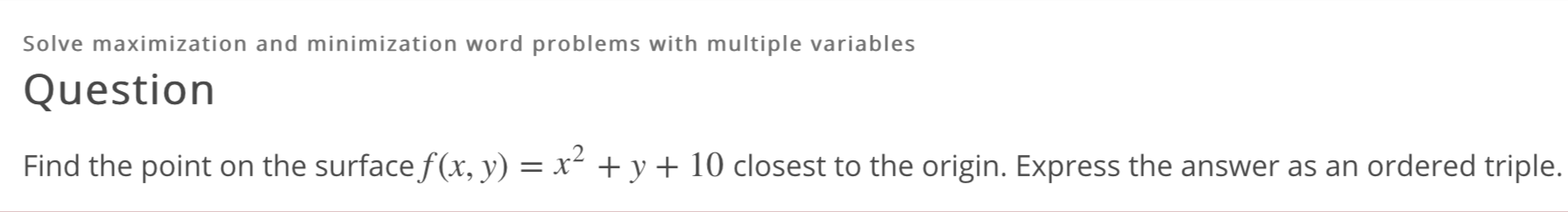 Solved Solve maximization and minimization word problems | Chegg.com