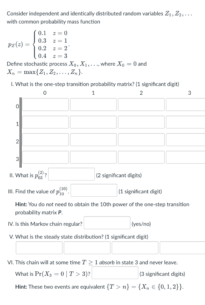 Solved Consider independent and identically distributed | Chegg.com
