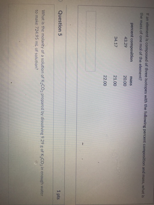 Solved 1 pts How many ml of 016 M H2SO4 solution are needed | Chegg.com