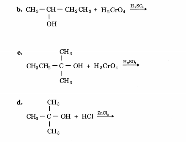 Solved H2SO ?? CH3 C. H2SO, CH3 d. CH3 ZnCl2 CH3 | Chegg.com