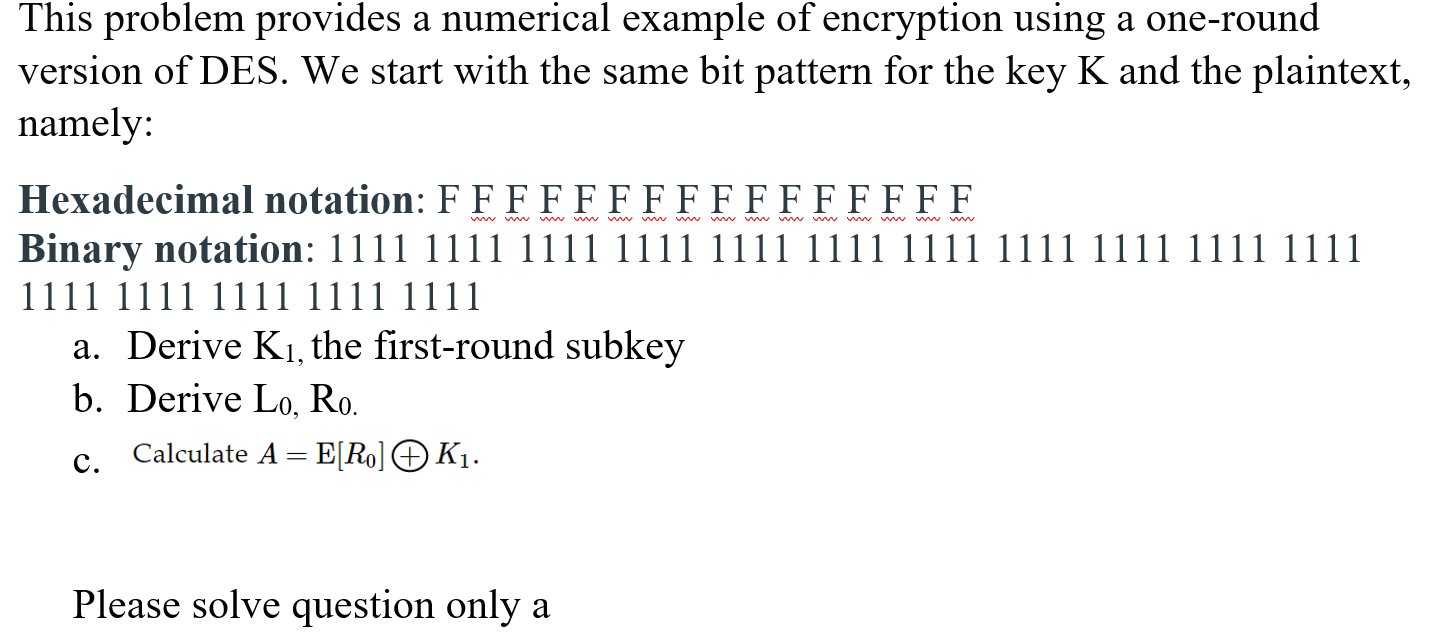 Solved This problem provides a numerical example of | Chegg.com