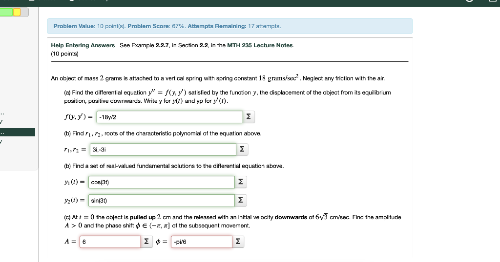 Solved Problem Value 10 Points Problem Score 67 9006