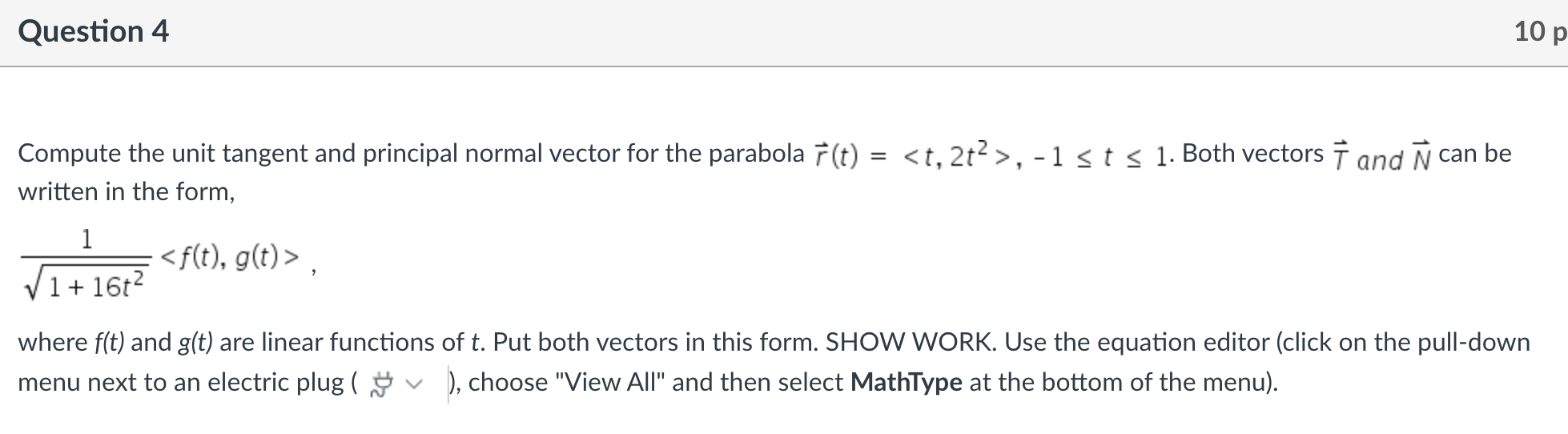 Solved Definition (Principal Unit Normal Vector) The | Chegg.com