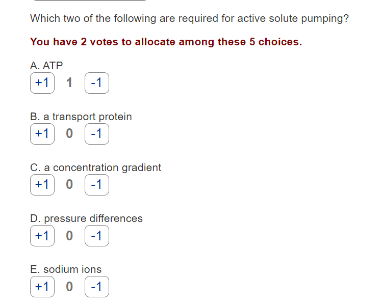 Solved Which two of the following are required for active | Chegg.com