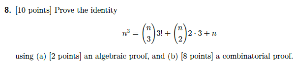 Solved This is from a past exam. Need help with b | Chegg.com