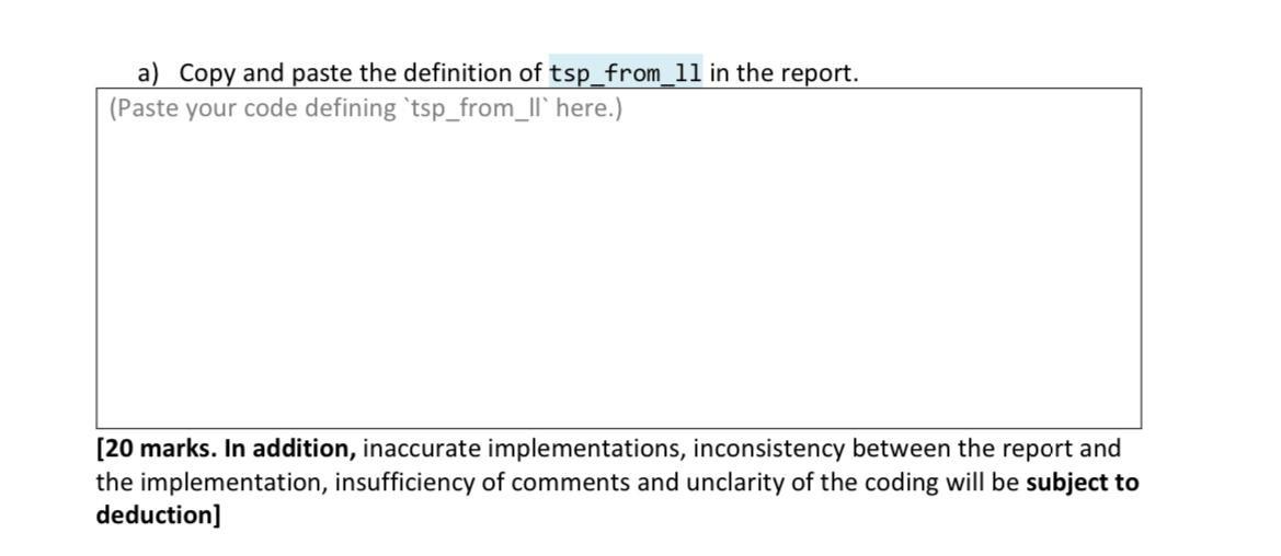 Q1-3 Consider the following algorithm as an | Chegg.com