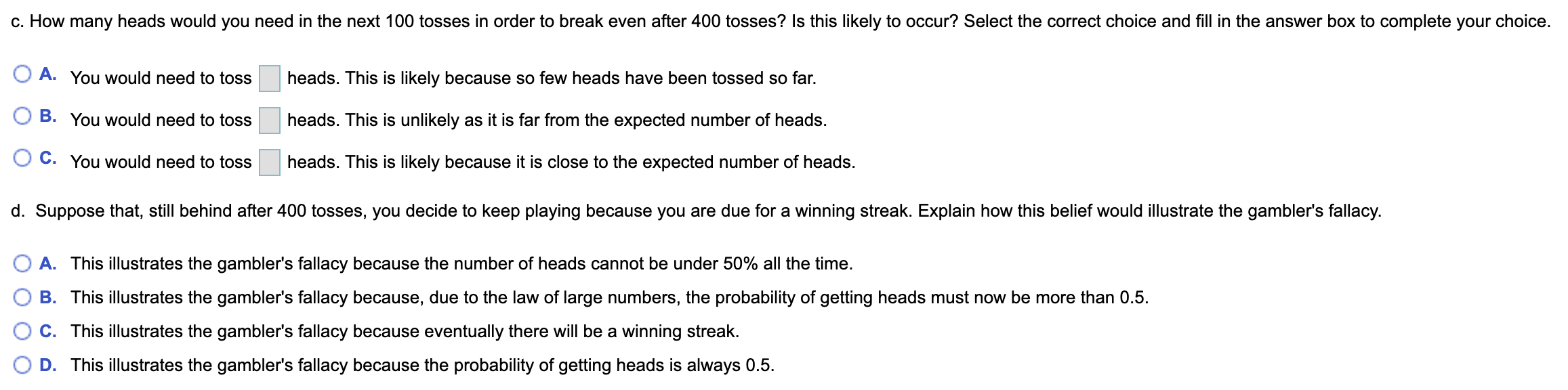 Solved Suppose you play a coin toss game in which you win $1 | Chegg.com