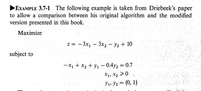 Solved Bender partitioning algorithmQuestion?Step’sFor | Chegg.com