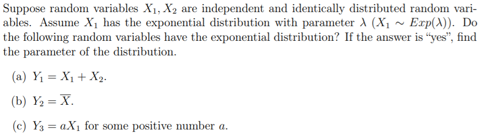 Solved Suppose random variables X1, X2 are independent and | Chegg.com