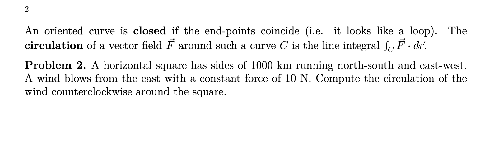 An oriented curve is closed if the end-points | Chegg.com