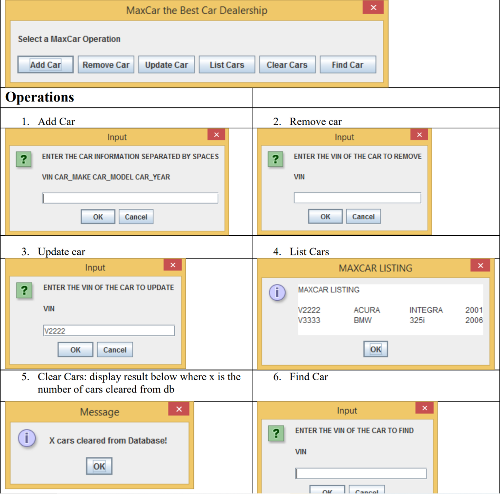 Solved MaxCar the Best Car Dealership Select a MaxCar | Chegg.com
