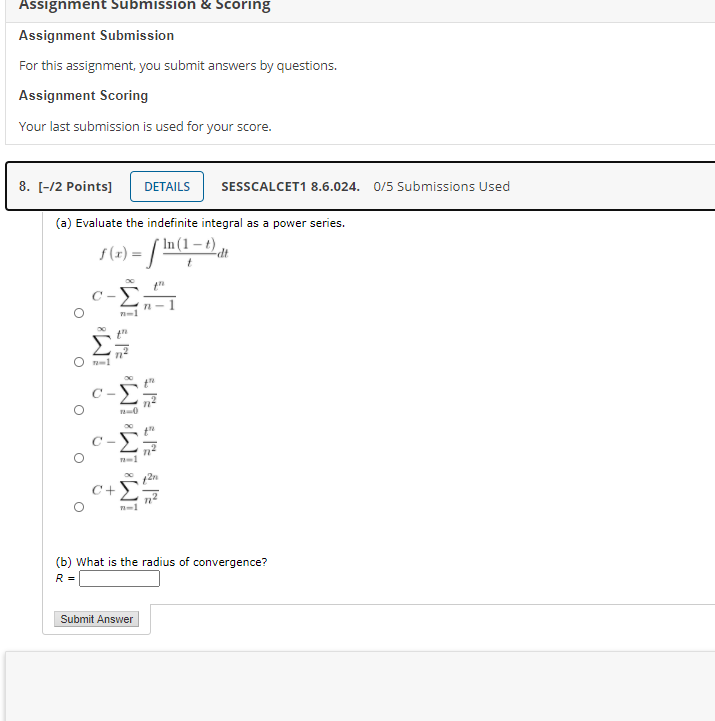 Solved Assignment Submission & Scoring Assignment Submission | Chegg.com
