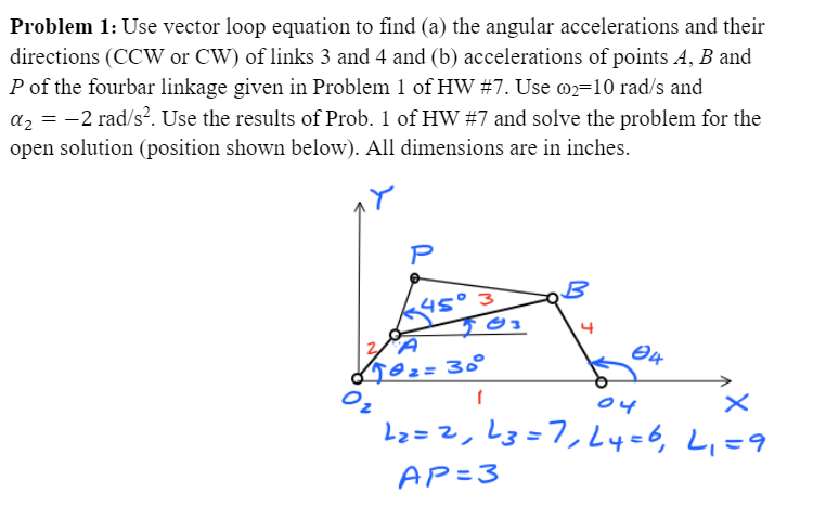 Solved Problem 1: Use vector loop equation to find (a) the | Chegg.com
