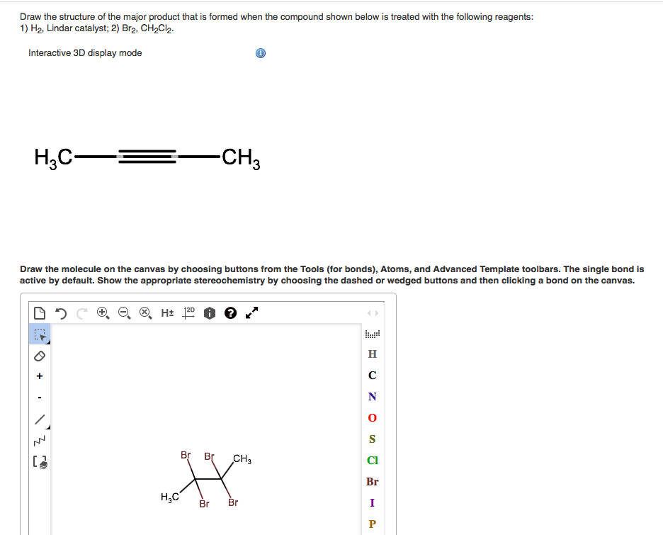Solved Draw The Structure Of The Major Product That Is