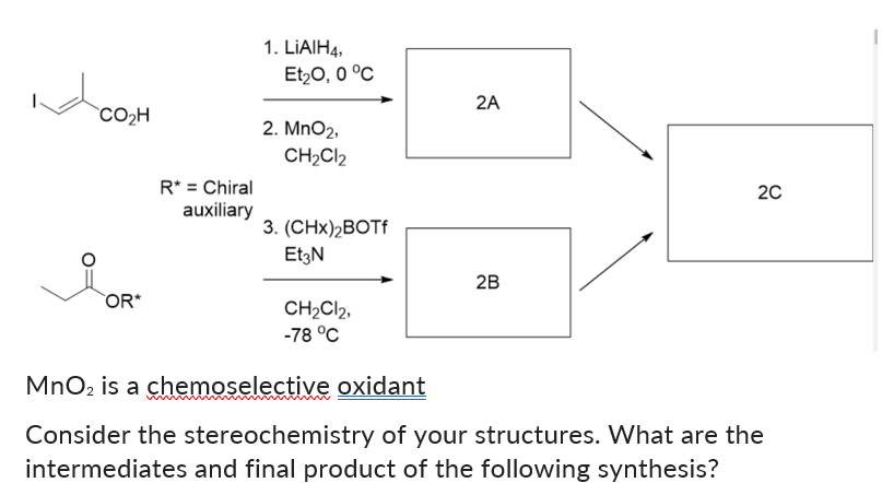 Solved MnO2 is a chemoselective oxidant Consider the | Chegg.com