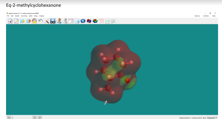 Solved Axial-2-methylcyclohexanone et Modely 3 nabo MYE 5 | Chegg.com