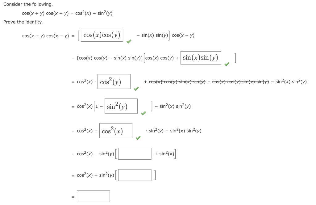 Solved Consider The Following Chegg