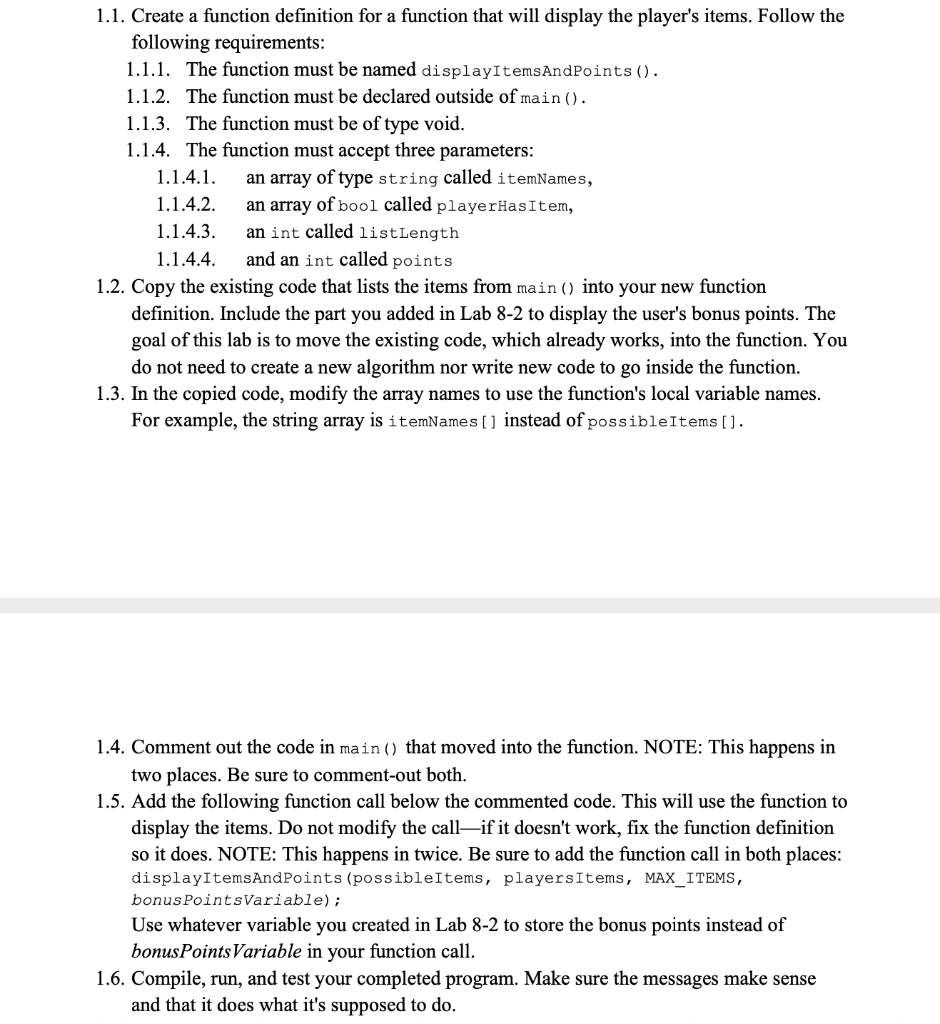 Solved using the given code, follow the steps for the | Chegg.com