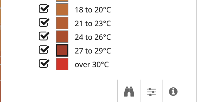 Solved Legend Global Mean Temperature, January A Degrees | Chegg.com