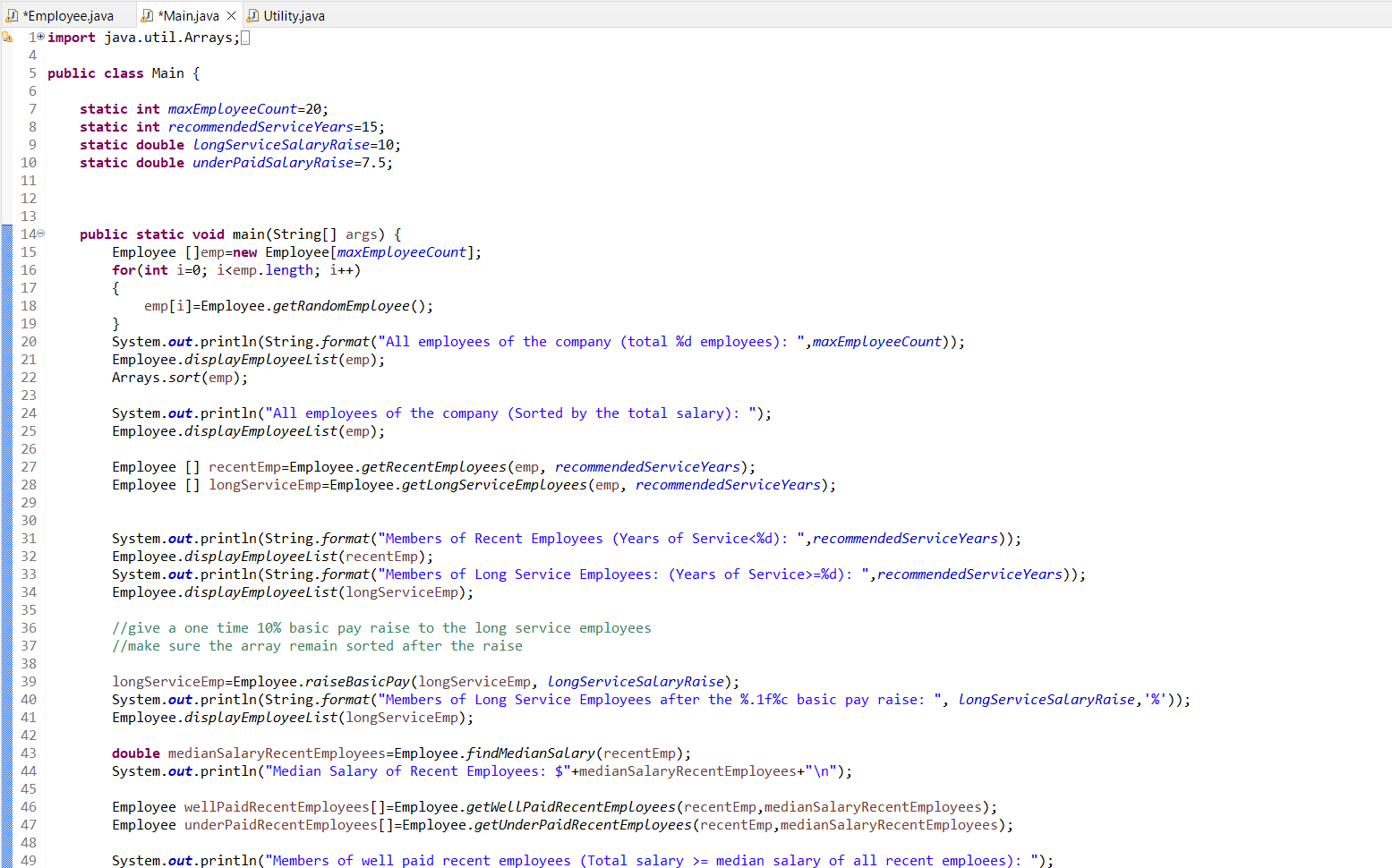 Need help with this Task in Java language by | Chegg.com