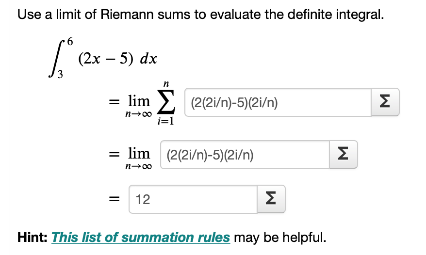 Solved Use a limit of Riemann sums to evaluate the definite | Chegg.com