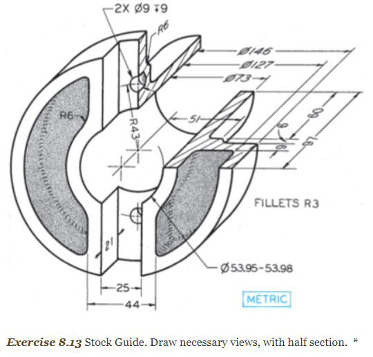 Solved -2x0979 -127 -073-7 R6- -R43 T FILLETS R3 | Chegg.com