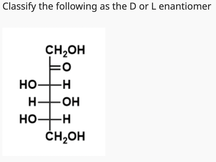 Solved Select the correct Fischer projection of D-allose, | Chegg.com
