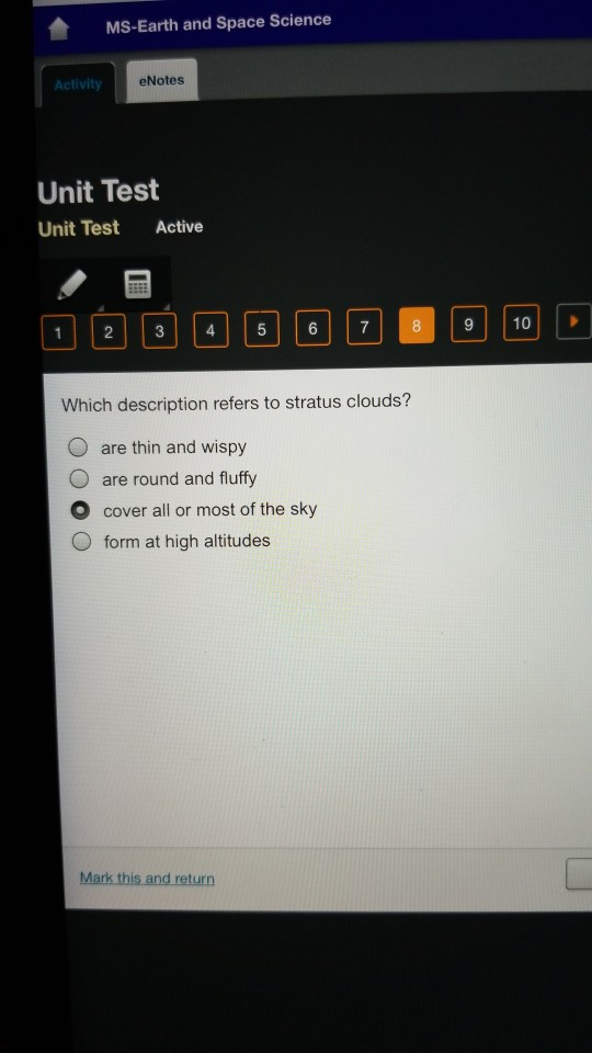 Solved 10:53 PM Mon Nov 18 12.core.learn.edgenuity. MS-Earth | Chegg.com