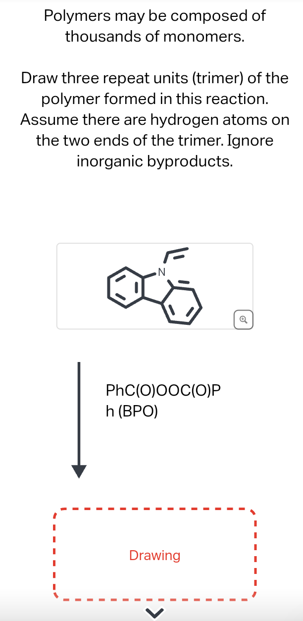 Solved Polymers may be composed of thousands of monomers. | Chegg.com