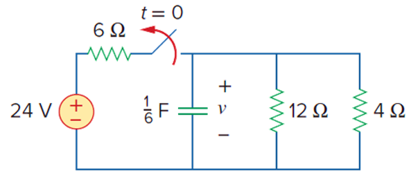 Solved First-Order RC and RL CircuitsIf the switch in the | Chegg.com