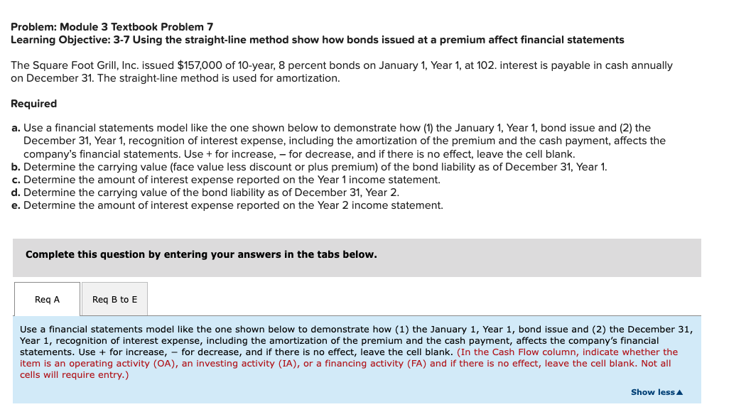 Solved Problem: Module 3 Textbook Problem 7 Learning | Chegg.com
