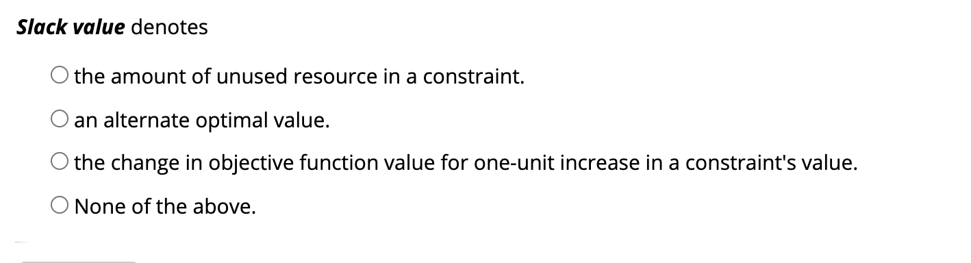 Solved The optimal point in a linear programming model | Chegg.com