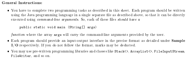 Solved General Instructions: • You have to complete two | Chegg.com