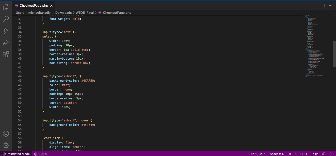 This is my code for a website for online book store | Chegg.com