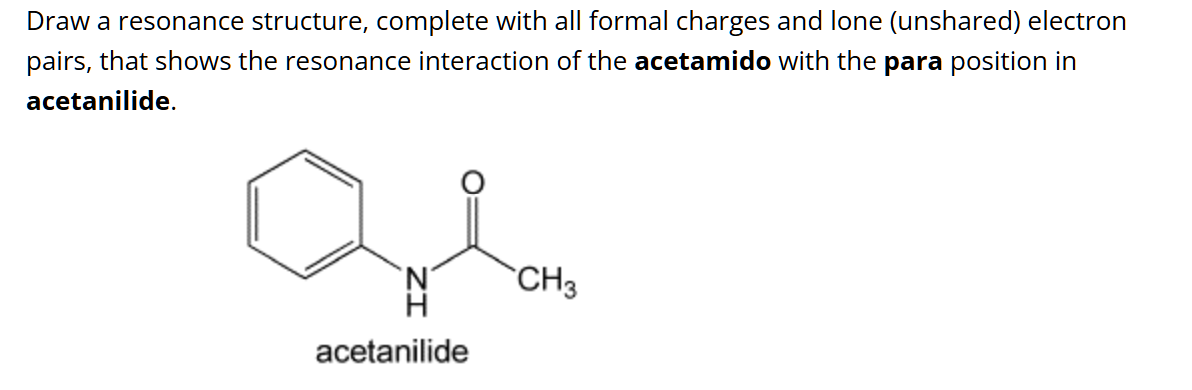 Solved Draw a resonance structure, complete with all formal | Chegg.com