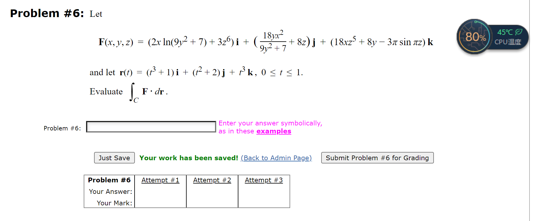 Solved Problem # 6: | Chegg.com