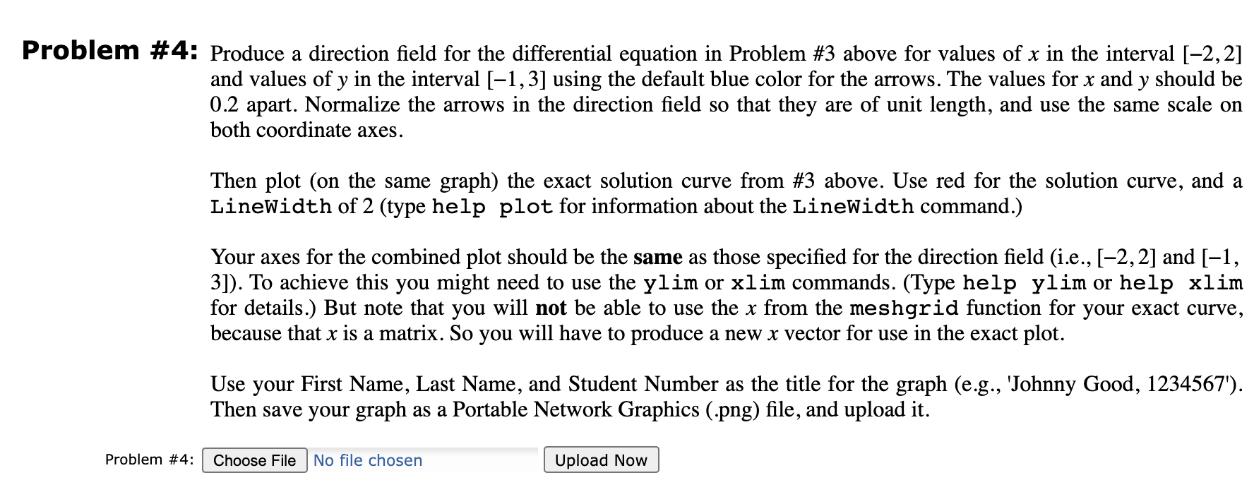 Solved Problem #4: Produce a direction field for the | Chegg.com