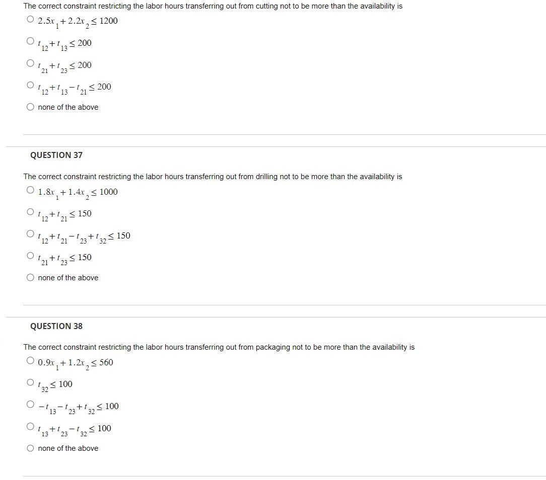 Solved The shadow price or dual value of resource 1 is | Chegg.com