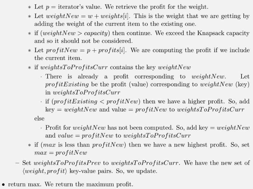 Solved Using Java Implement A 0 1 Knapsack But In A 8845