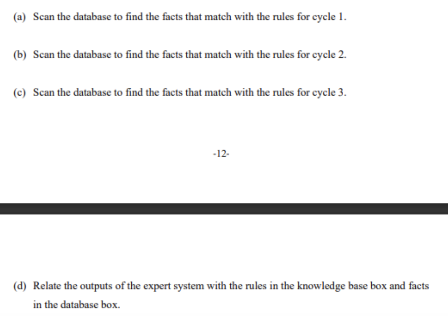 Solved Suppose you are given the following rules from the | Chegg.com