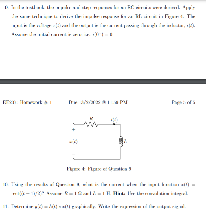 Solved 9. In the textbook, the impulse and step responses | Chegg.com