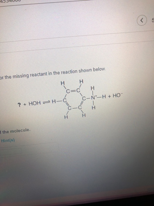 Solved Give the iupac name for the missing reactant in the | Chegg.com
