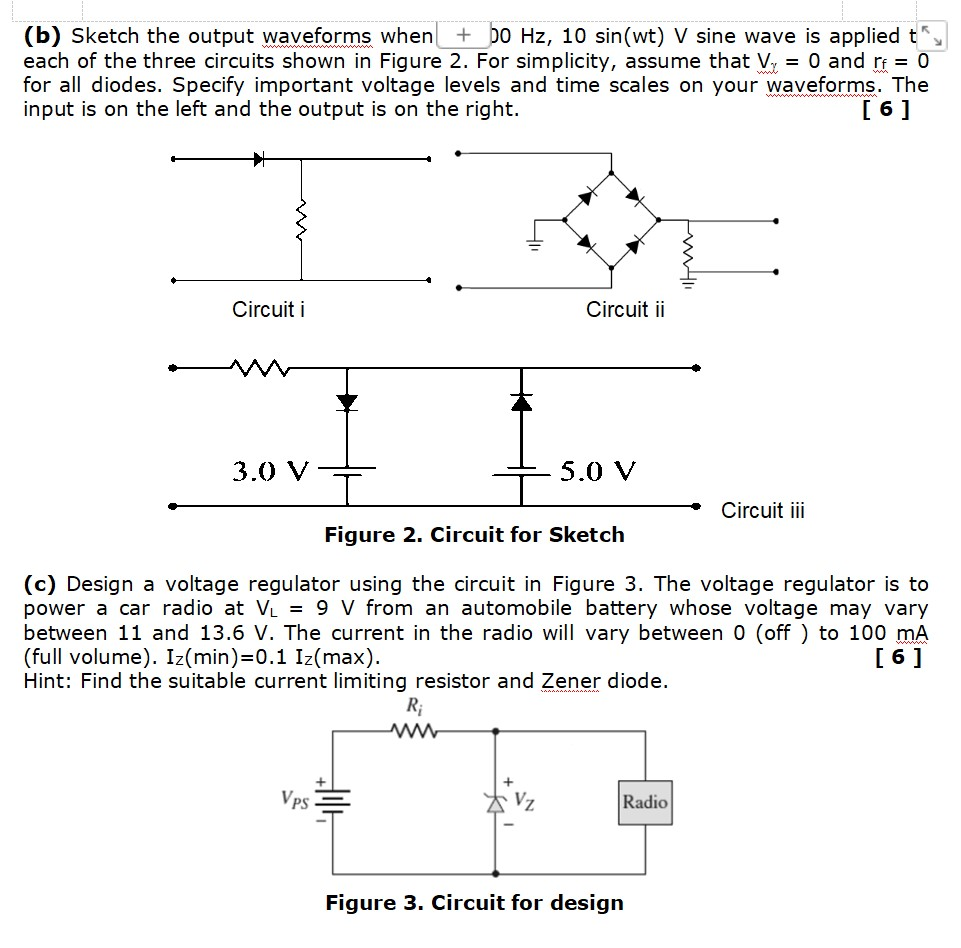 Solved (a) For the network of Figure 1, Red and Green LEDs | Chegg.com